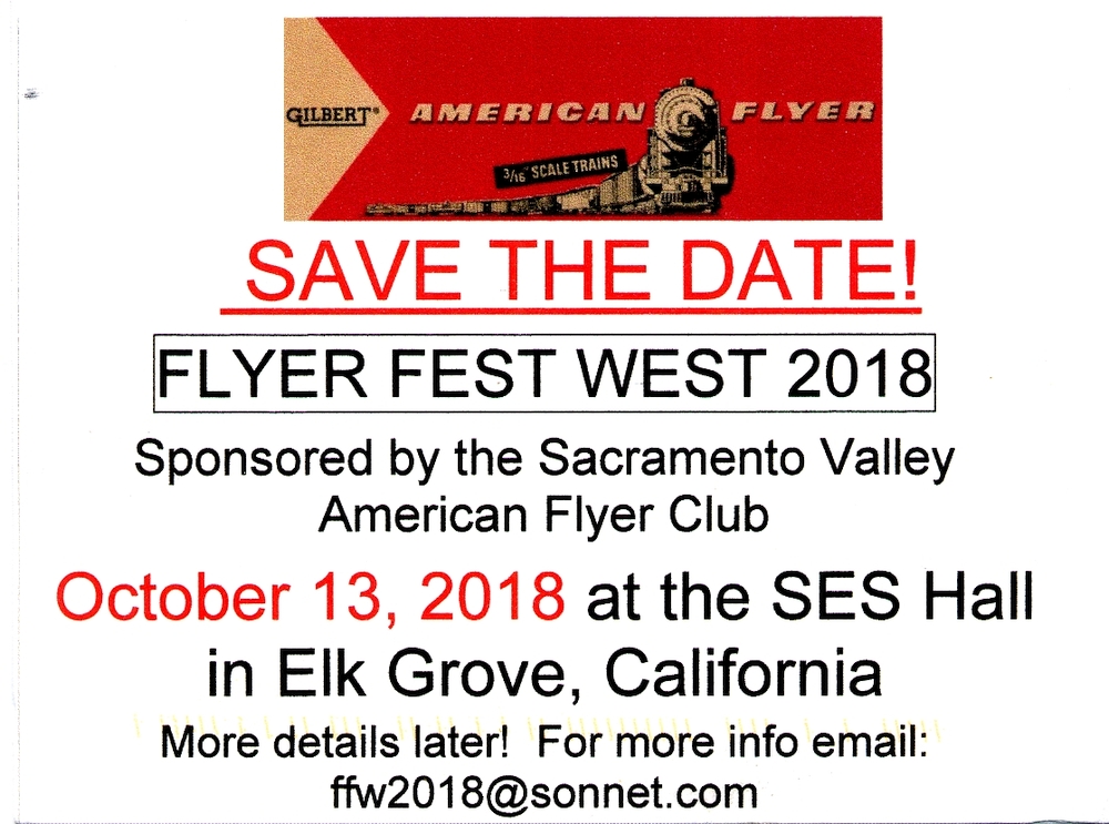 Golden Gate American Flyer Club